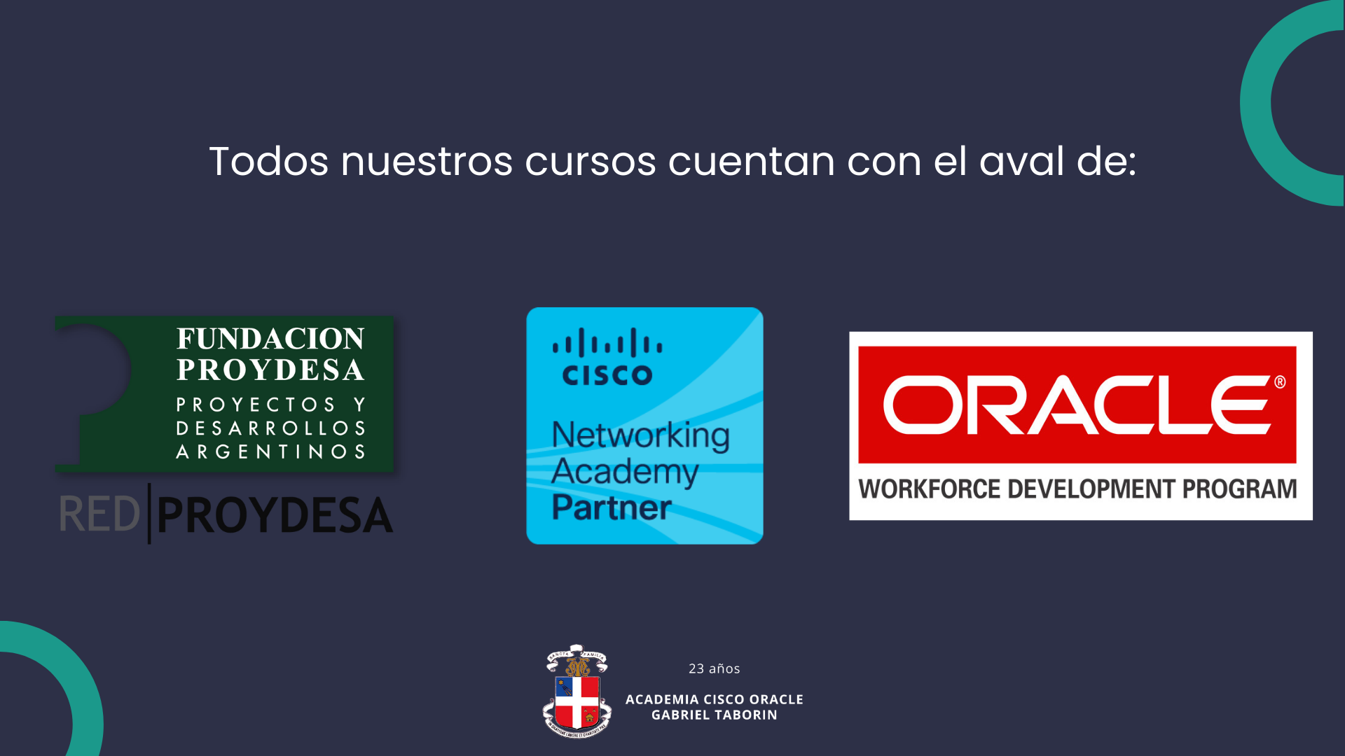 Inicio | Academia Cisco Oracle Gabriel Taborin